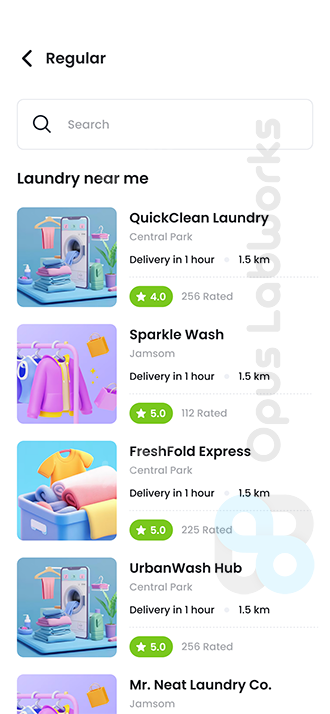 3 Apps | Multi Vendor Laundry Booking App UI Kit| Laundry Delivery App UI Kit | DeliWash, Web ...